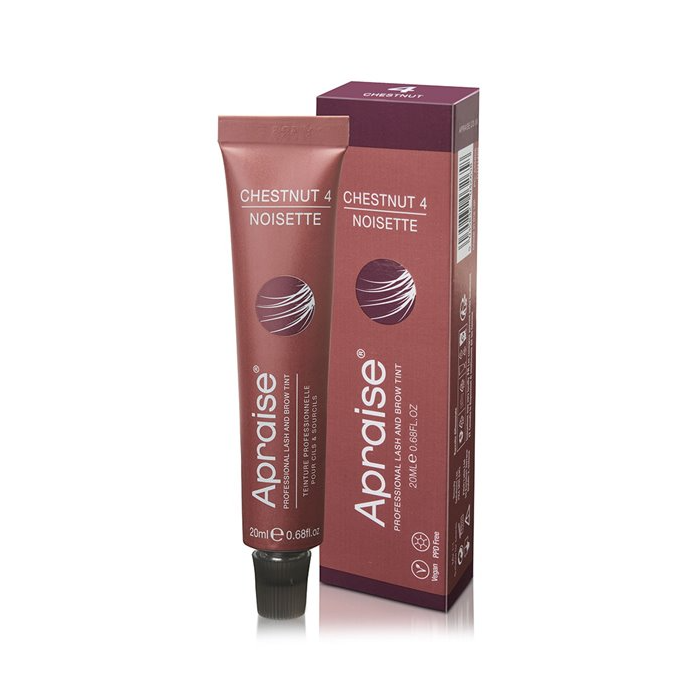 Apraise Chestnut PPD & Vegan Lash & Brow Tint - Professional Choice